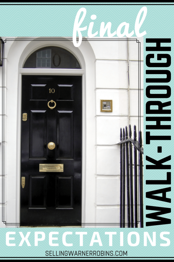 What to Look For At the Final Walk-Through