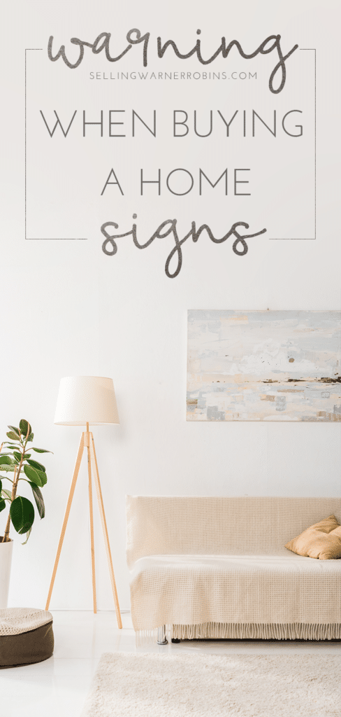 Warning Signs When Buying A Home
